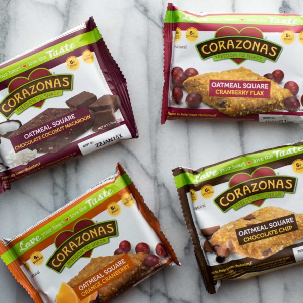 Corazonas Oatmeal Squares | Lefty Spoon